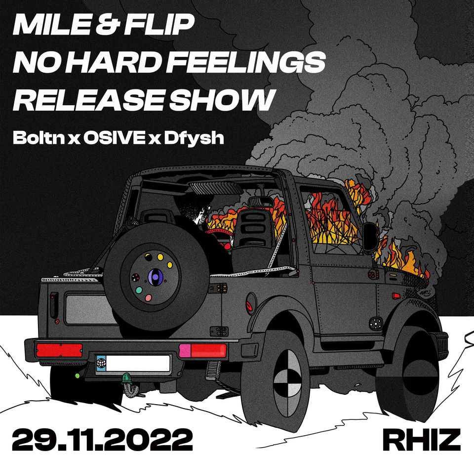 808Factory pres. Mile & Flip „No Hard Feelings“ Releaseshow – rhiz wien – contemporary underground